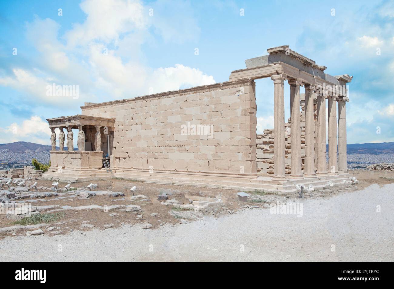 Greece. Ancient architecture. Parthenon in Athens Stock Photo - Alamy
