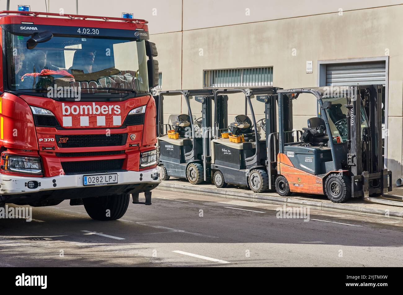 Fire brigade ladder truck hi-res stock photography and images - Alamy
