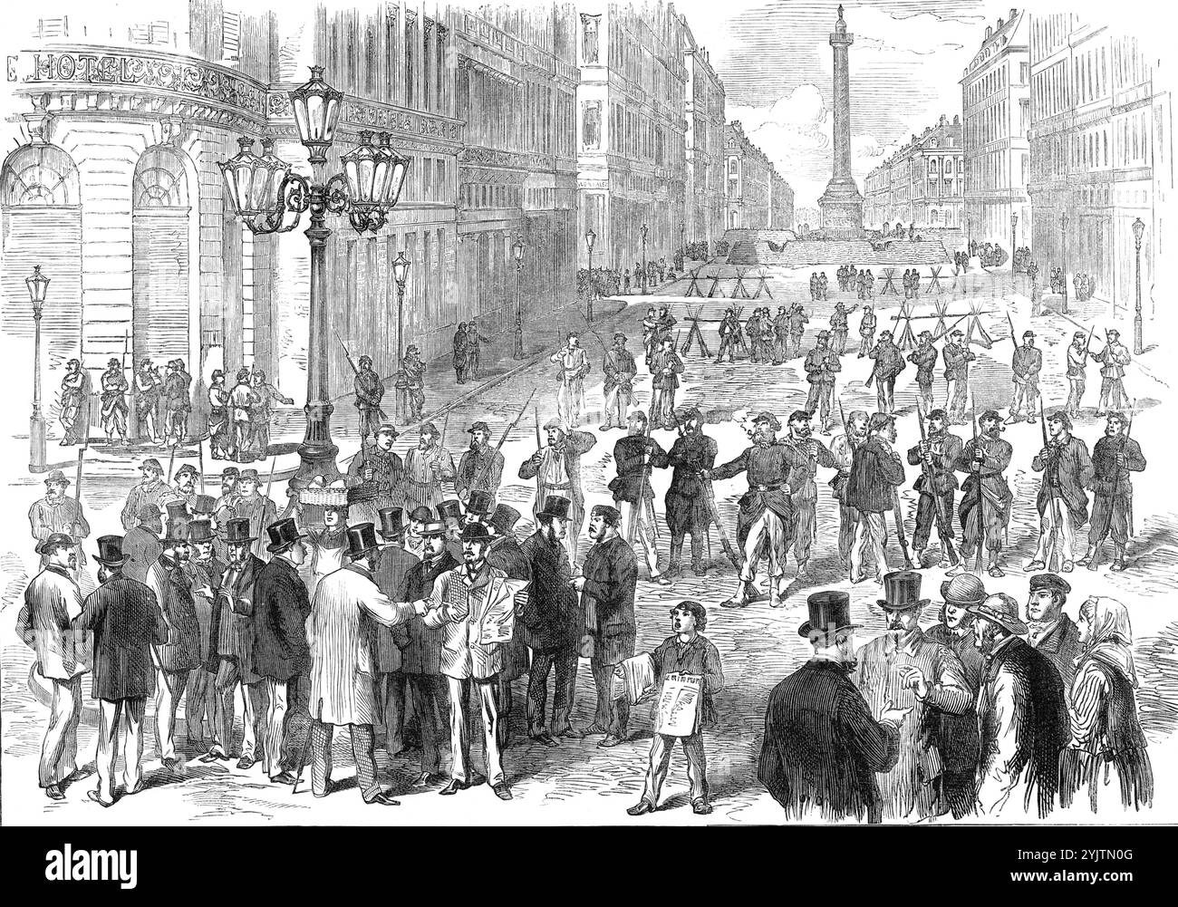 Assembly railings Black and White Stock Photos & Images - Alamy