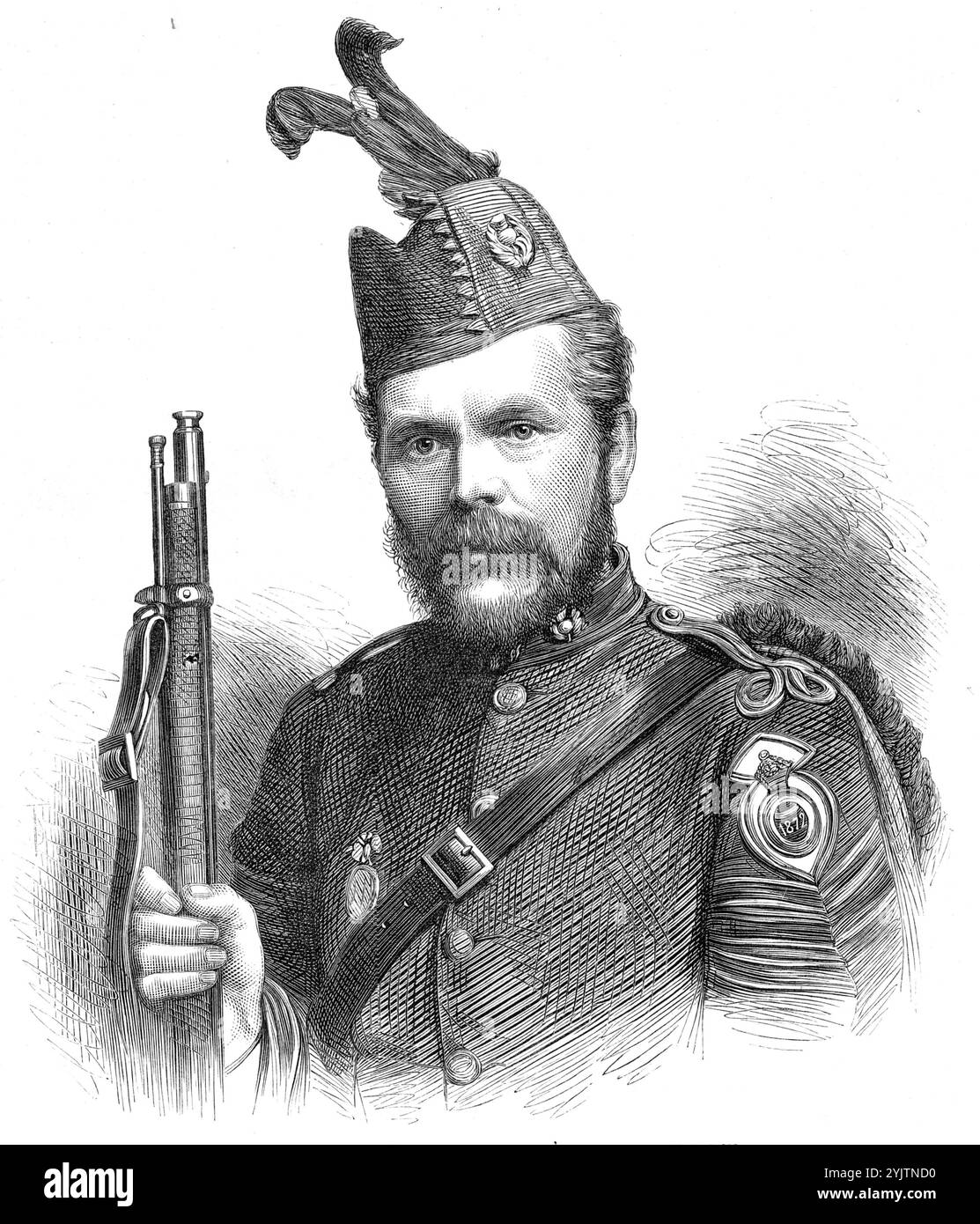 Colour-Sergeant Michie, the winner of the Queen's Prize at Wimbledon ...