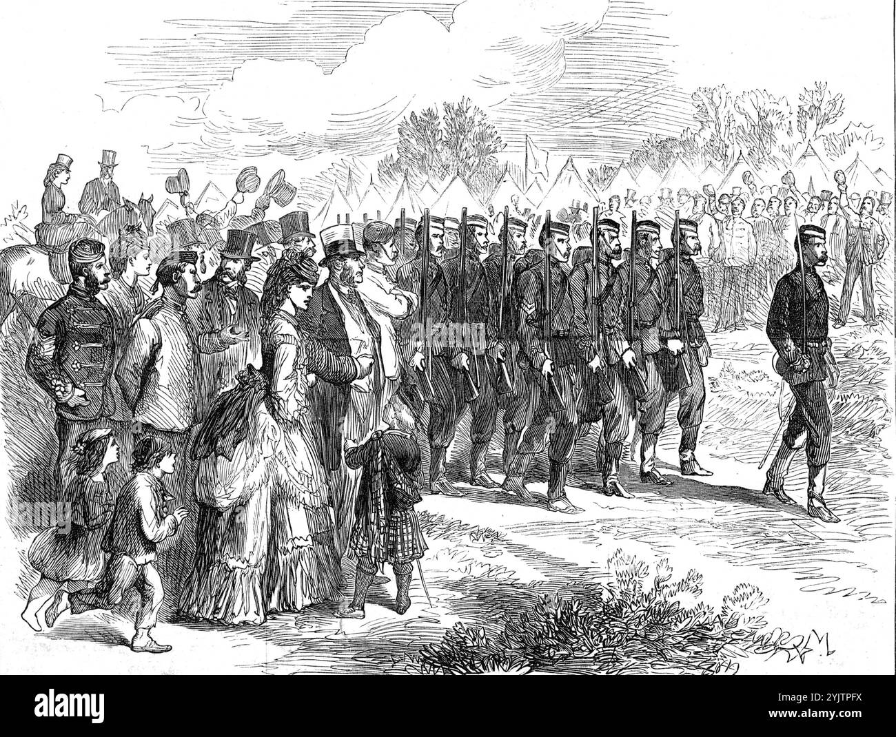 Local rifle volunteer corps hi-res stock photography and images - Alamy