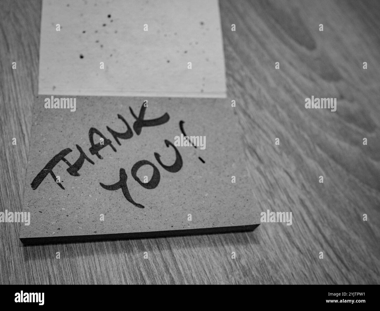 Thank you THX message note symbol Stock Photo - Alamy