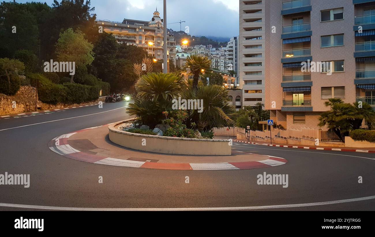 Monaco Monte Carlo boat F1 corner Stock Photo - Alamy