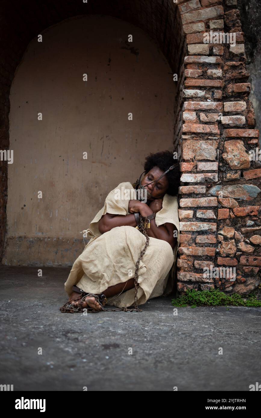 Prisoner chained to floor hi-res stock photography and images - Alamy