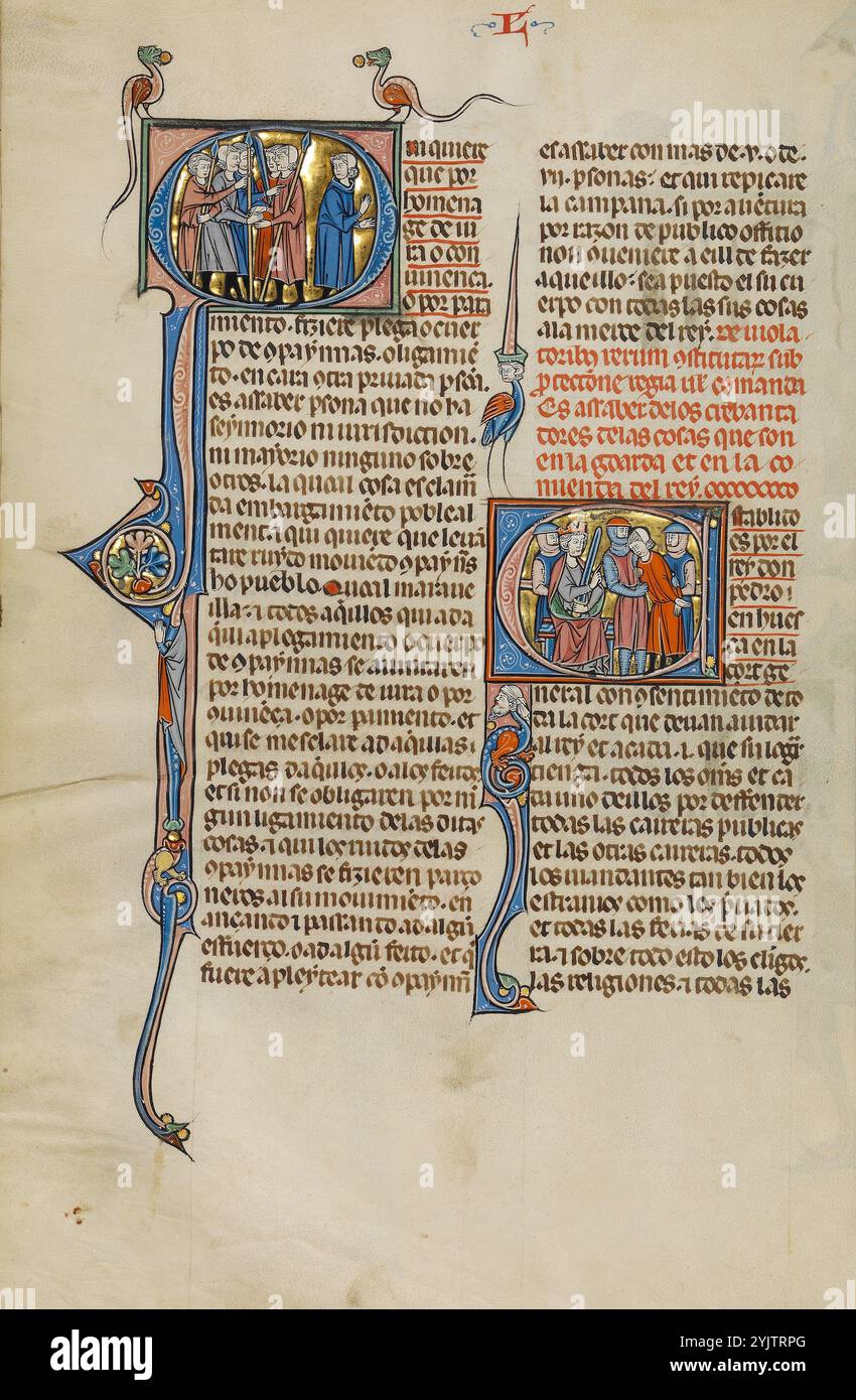 Initial Q: A Group of Men with Weapons and One Man Unarmed: Initial E ...