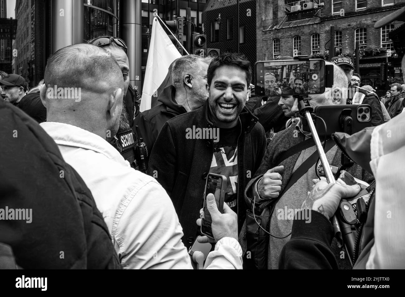 Uniting the kingdom rally Black and White Stock Photos & Images - Alamy