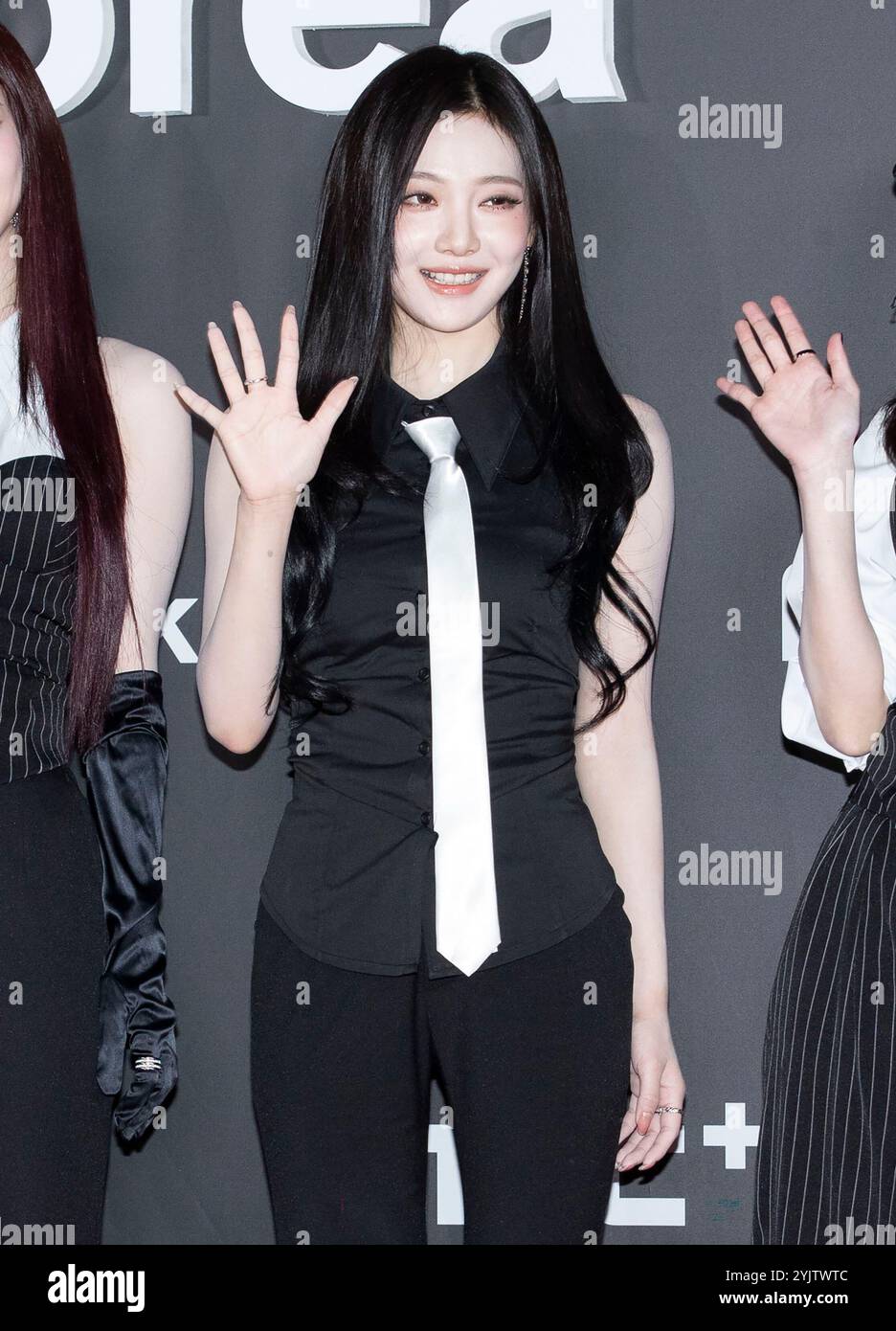 Seoul, South Korea. 15th Nov, 2024. Chinese singer Ningning, member of ...