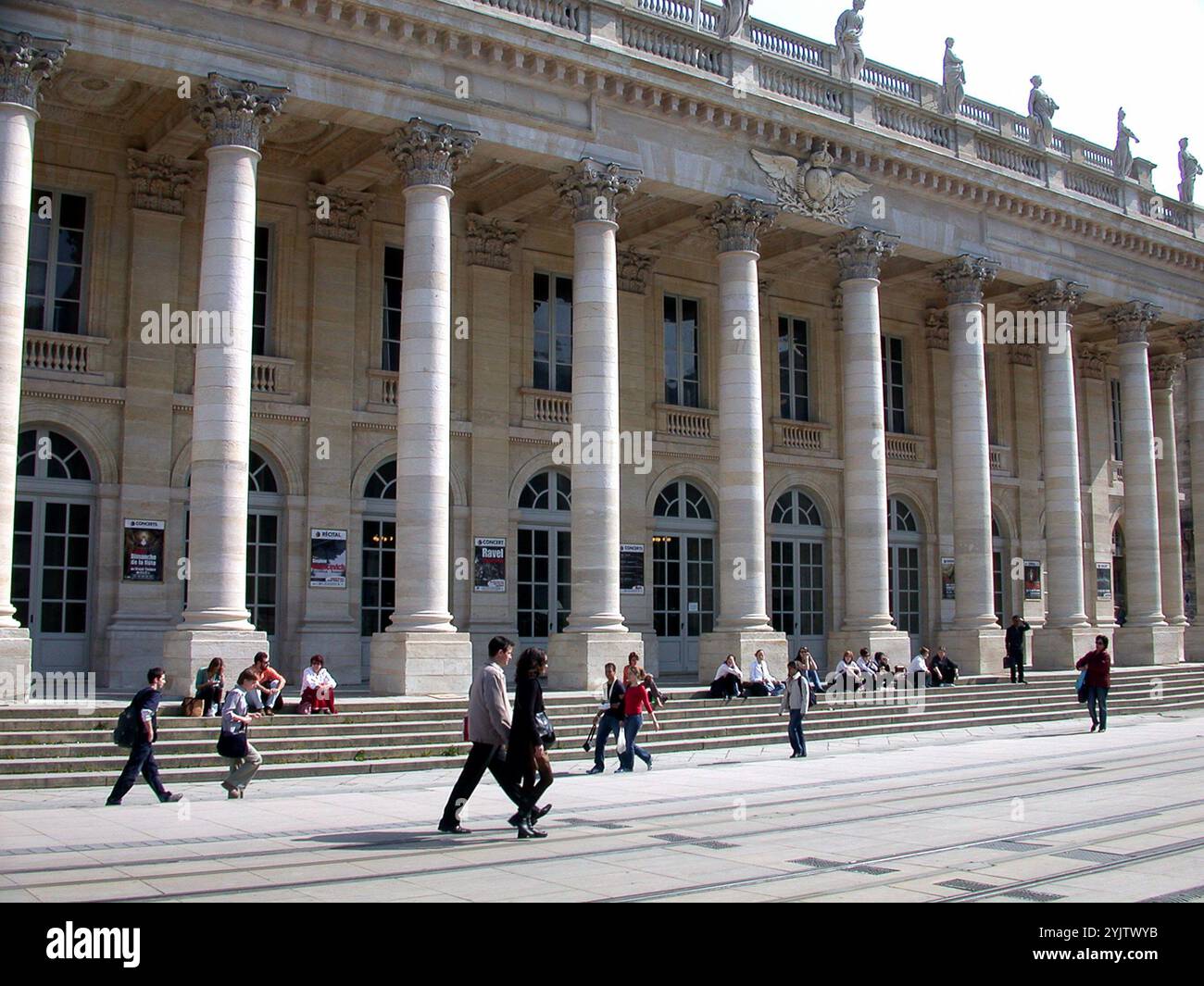 The Opera House at Bordeaux in France 2005 Stock Photo - Alamy