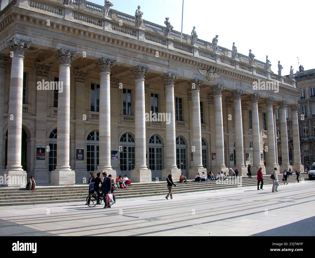 The Opera House at Bordeaux in France 2005 Stock Photo - Alamy