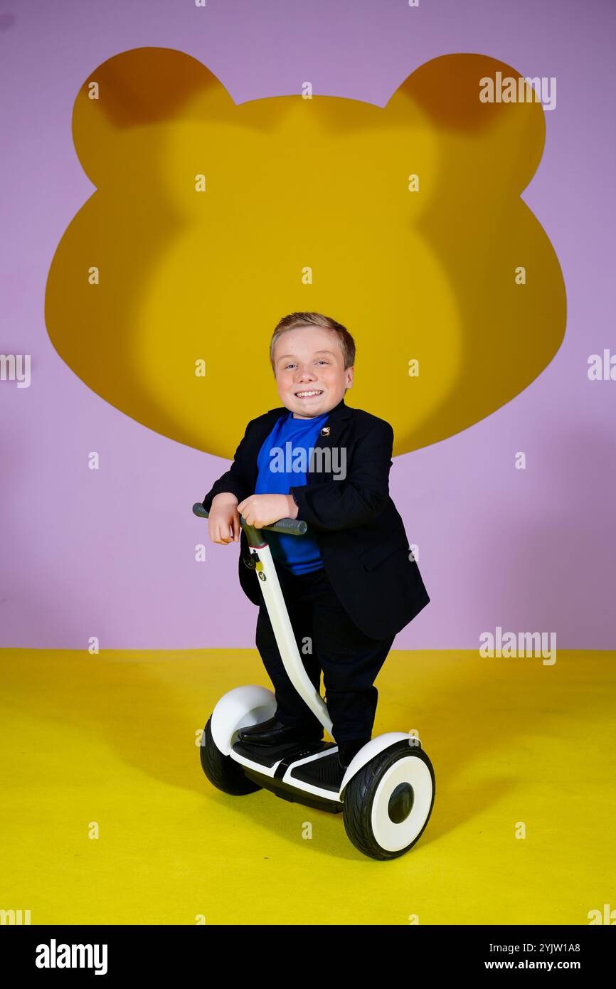 Lenny Rush at the BBC Children In Need appeal show at MediaCityUK in ...