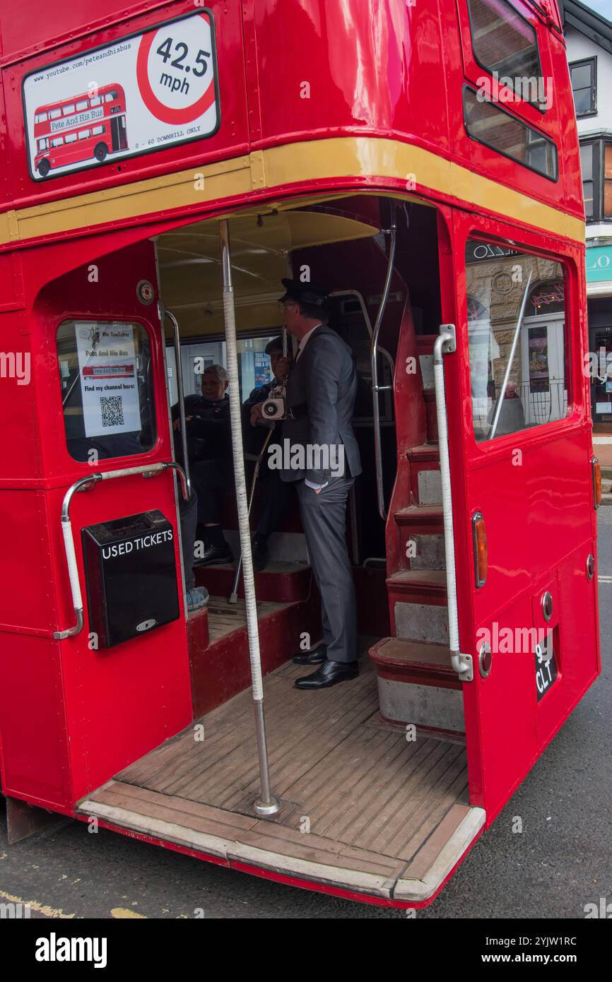 The Inspector Calls Tickets Please, a look inside an old British red ...