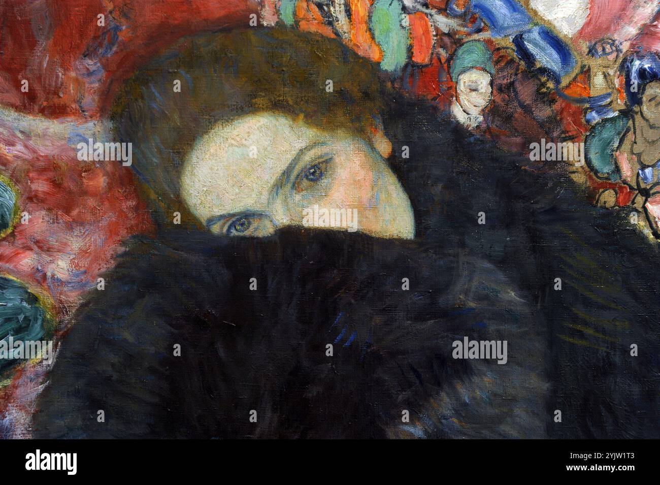 Gustav Klimt (1862-1918). Austrian painter. Lady with a Muff, 1916-1917 ...