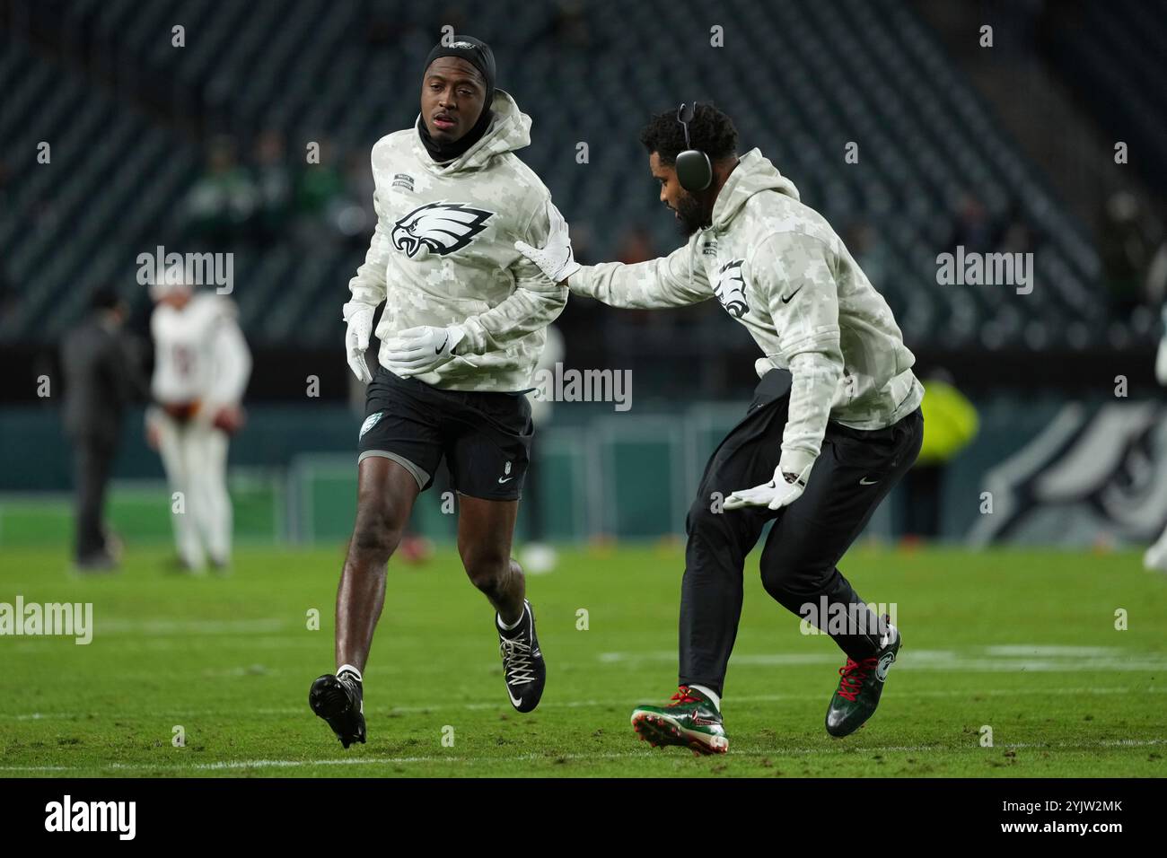 Philadelphia Eagles' Quinyon Mitchell, left, and Darius Slay Jr ...