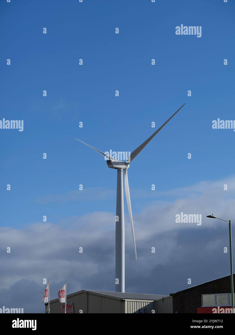 Wind turbine Lowestoft East Suffolk Stock Photo - Alamy