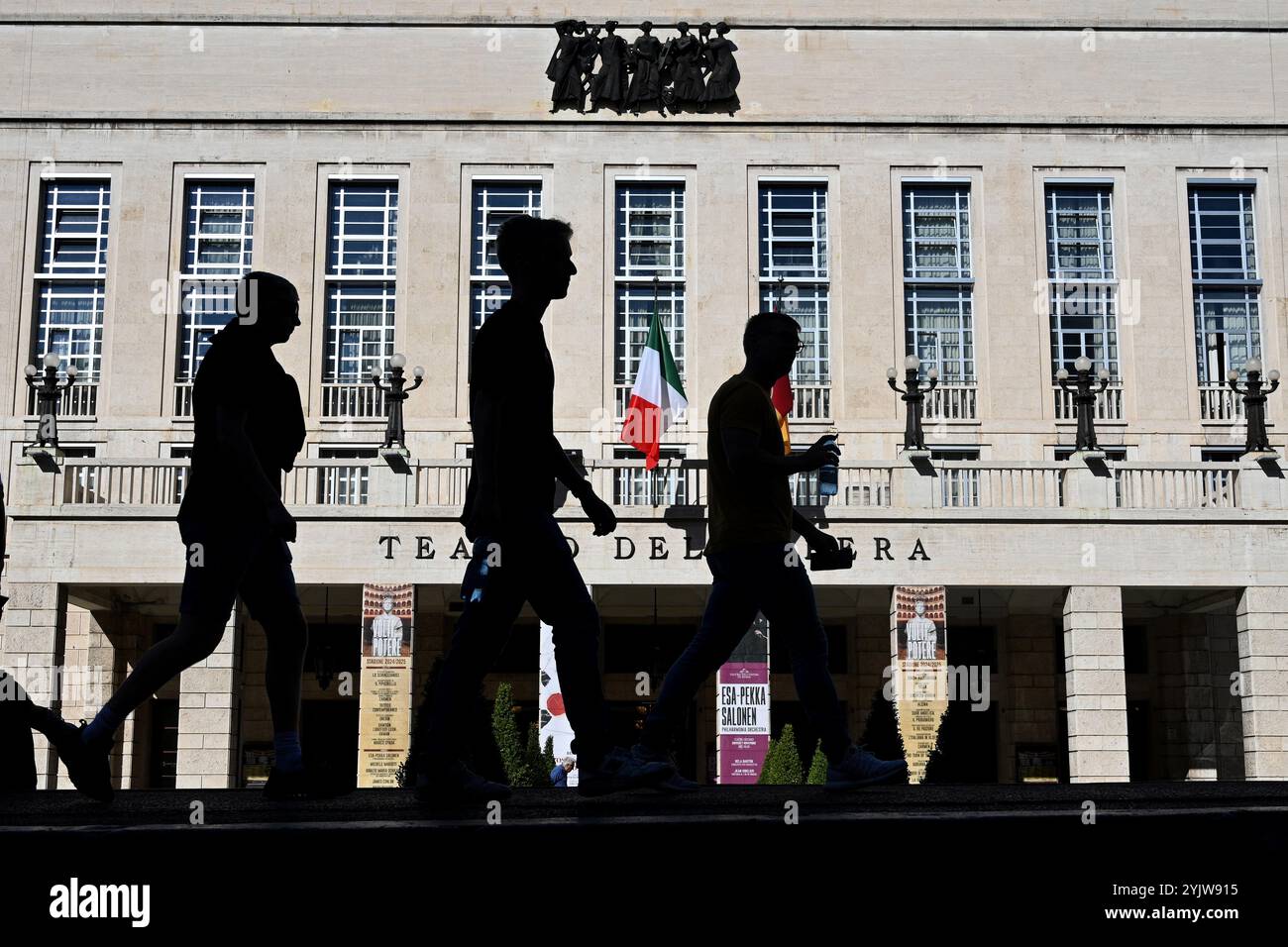 Rome, Italy - November 3, 2024: The Rome Opera House (Teatro dell'Opera ...