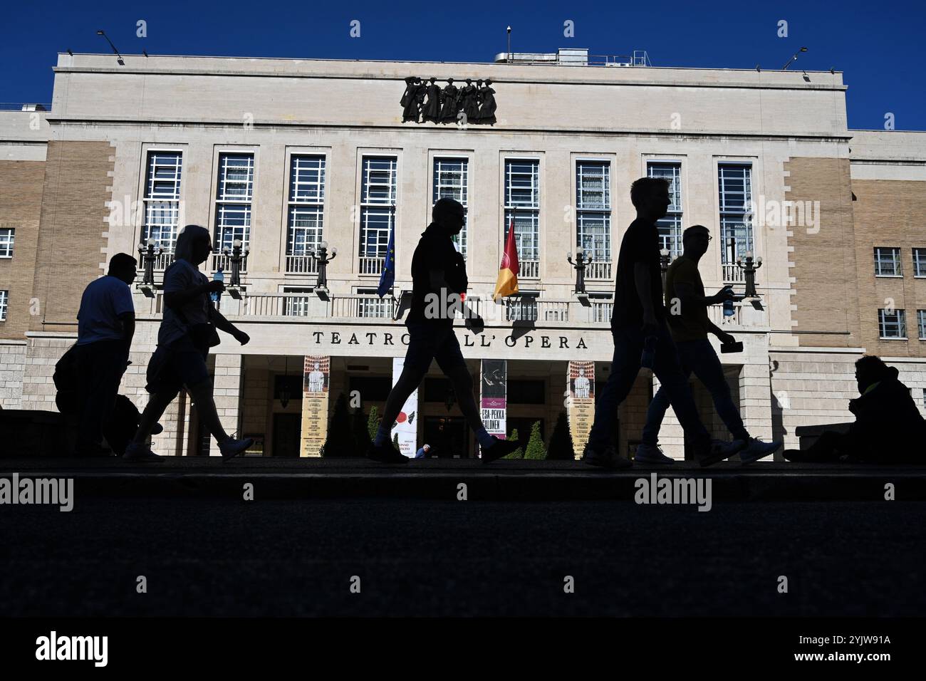 Rome, Italy - November 3, 2024: The Rome Opera House (Teatro dell'Opera ...