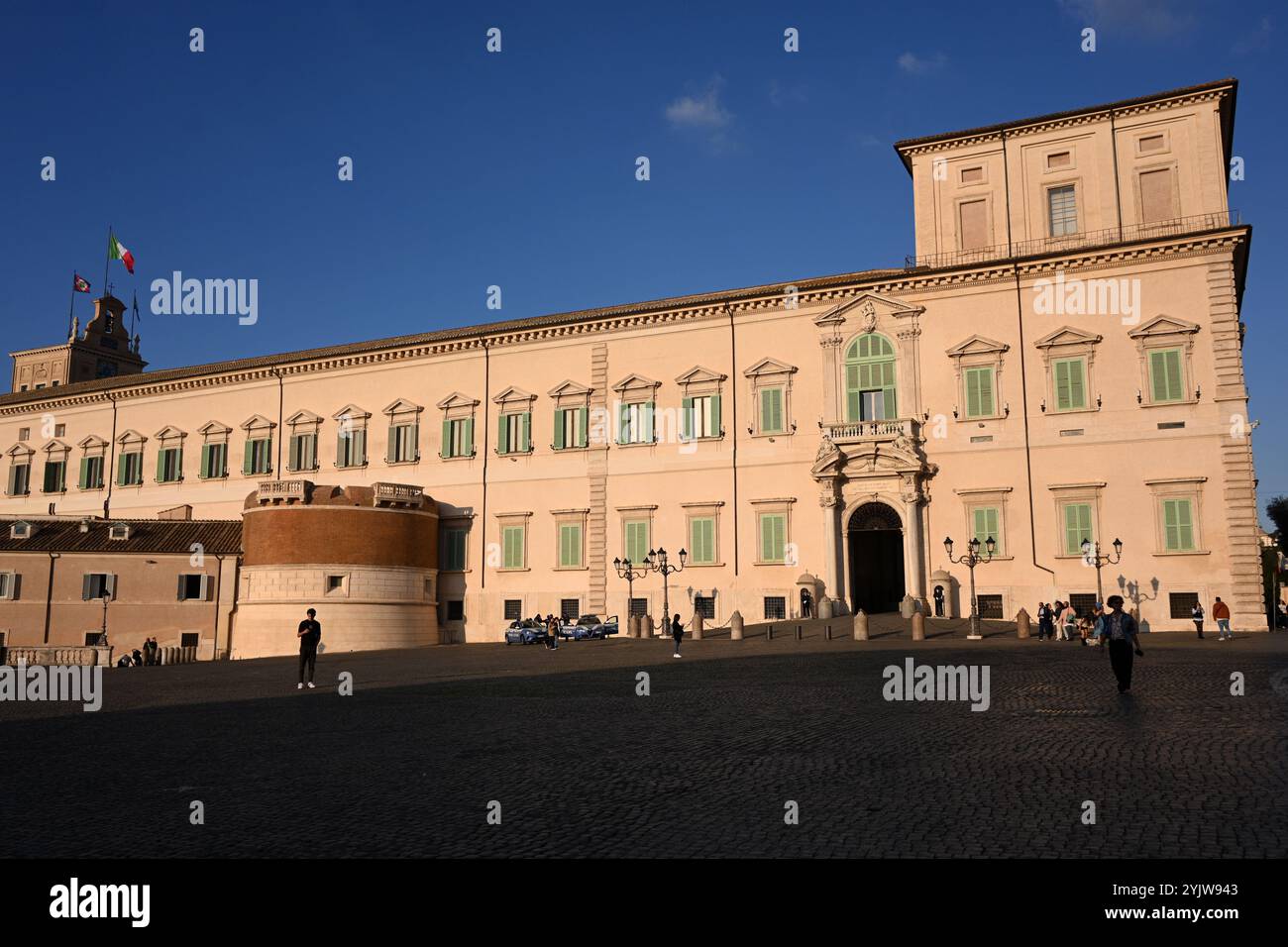 Rome, Italy - November 4, 2024: The Quirinal Palace (Palazzo del ...