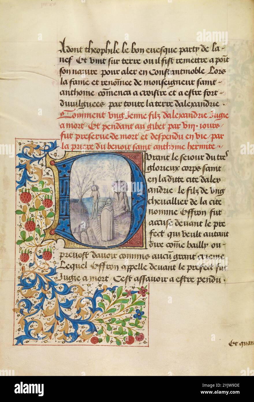 Initial D: Saint Anthony Raising a Dead Man; Invention et translation ...