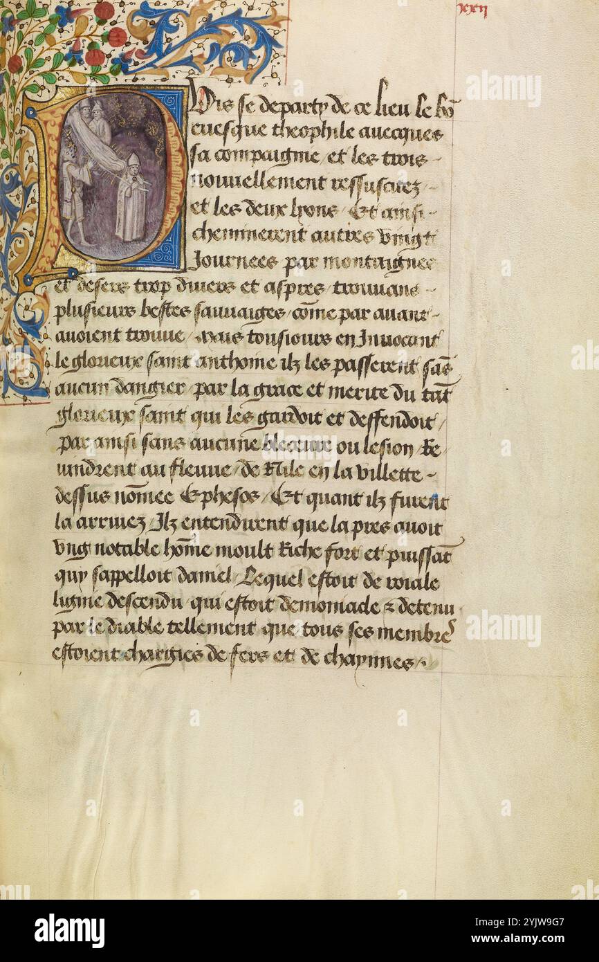 Initial P: A Madman Healed After Touching the Body of Saint Anthony ...