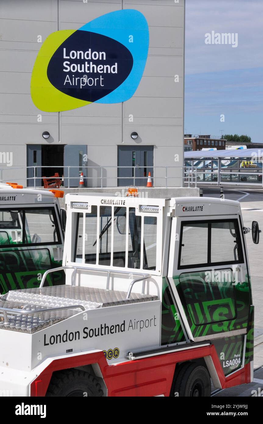 London Southend Airport terminal building, with London Southend Airport ...
