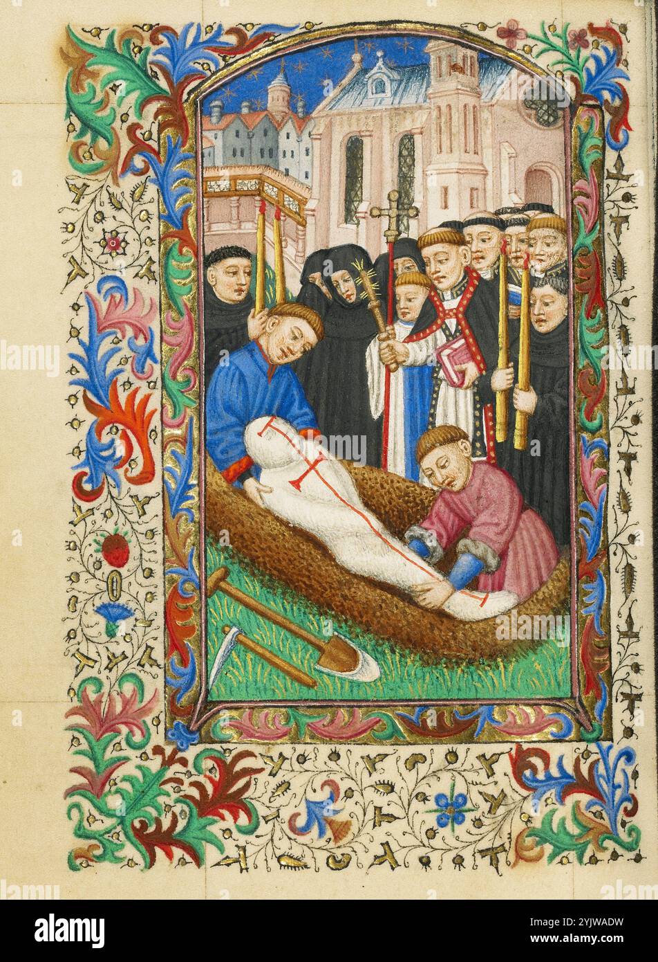 Medieval priest burial hi-res stock photography and images - Alamy