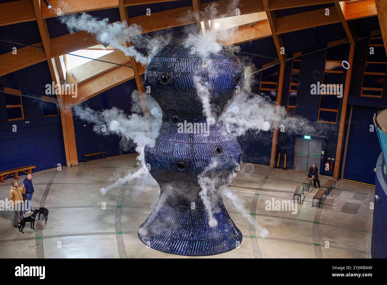 Infinity Blue 'breathing' sculpture by Studio Swine in the Core ...