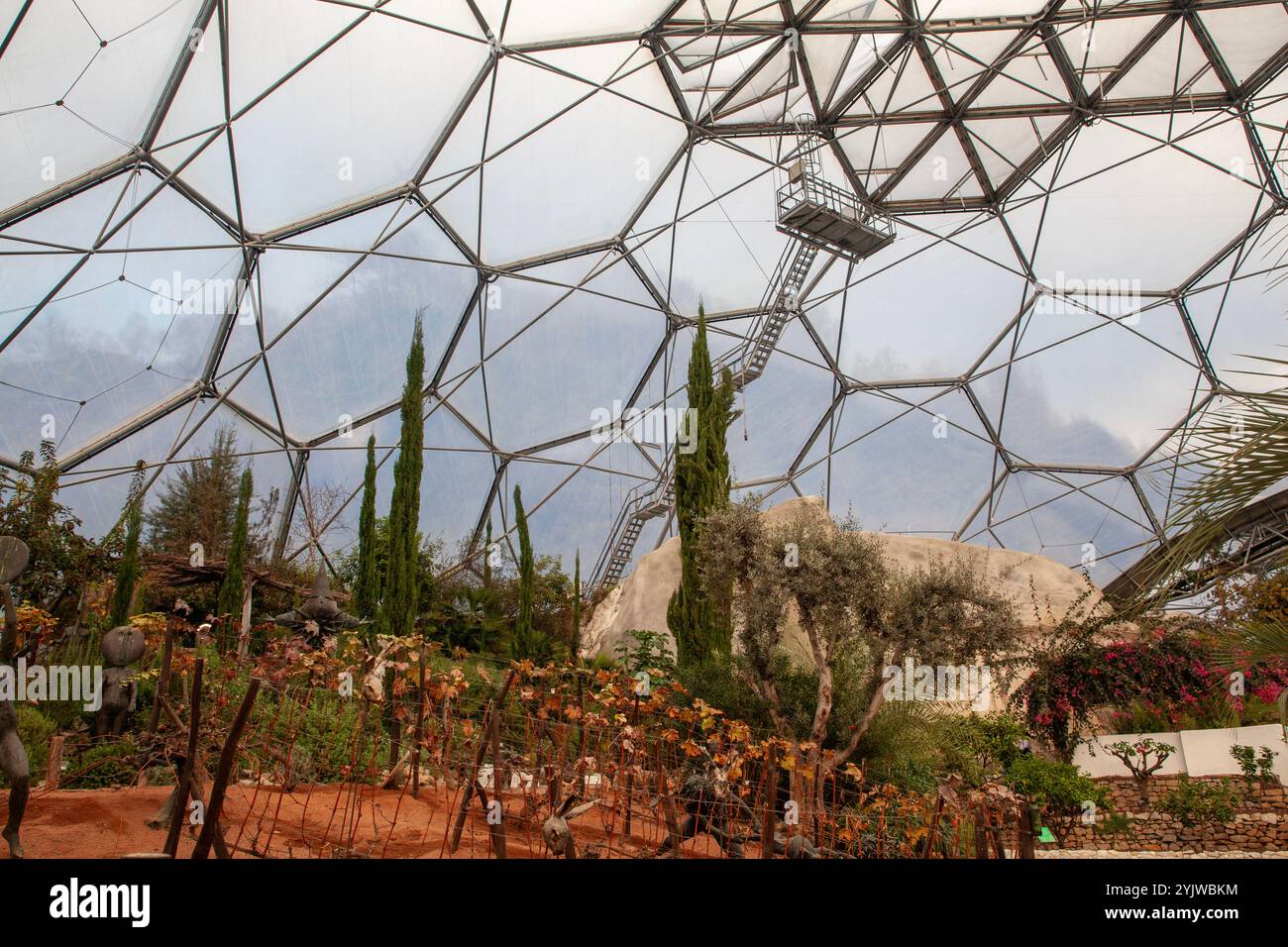 Mediterranean Biome a part of the Multiple greenhouse complex by ...