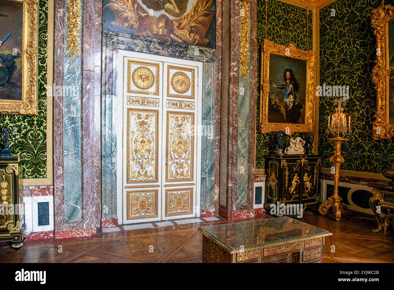 The Louis XIV Rooms inside the Palace of Versailles, France Stock Photo ...