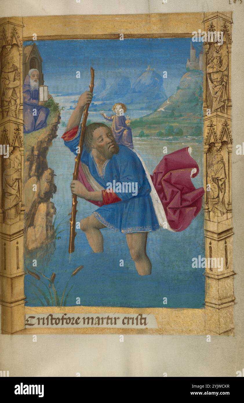 St christopher carrying child hi-res stock photography and images - Alamy