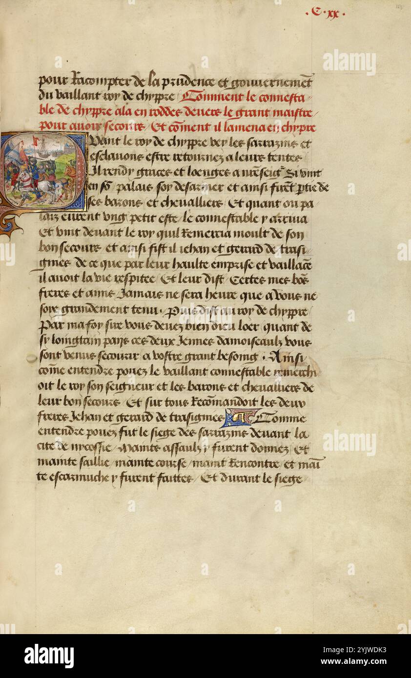 Initial Q: Gillion's Sons Attacking the Encampment of King Bruyant ...