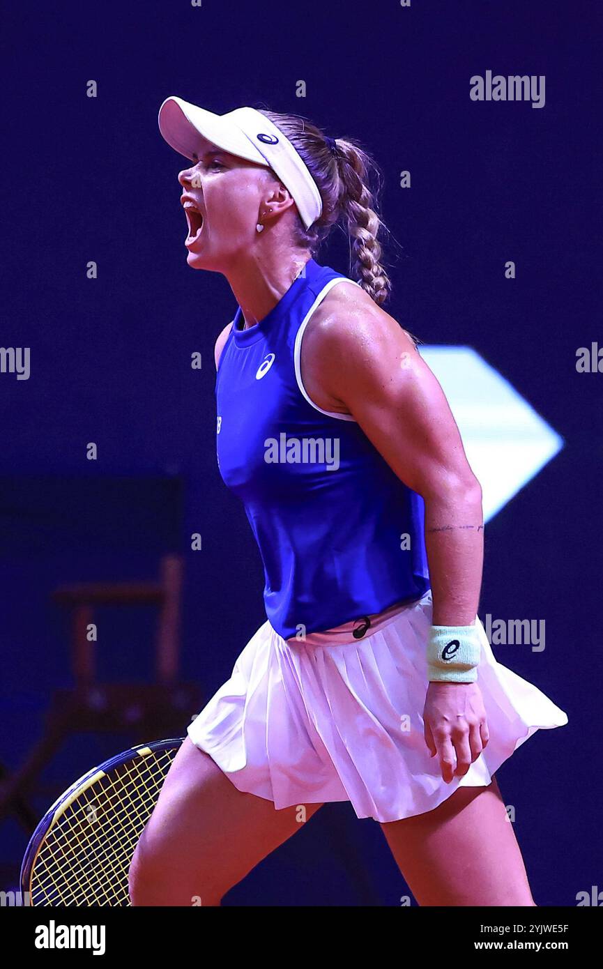 Sao Paulo, Brazil. 15th Nov, 2024. Billie Jean King Cup - Brazil x ...