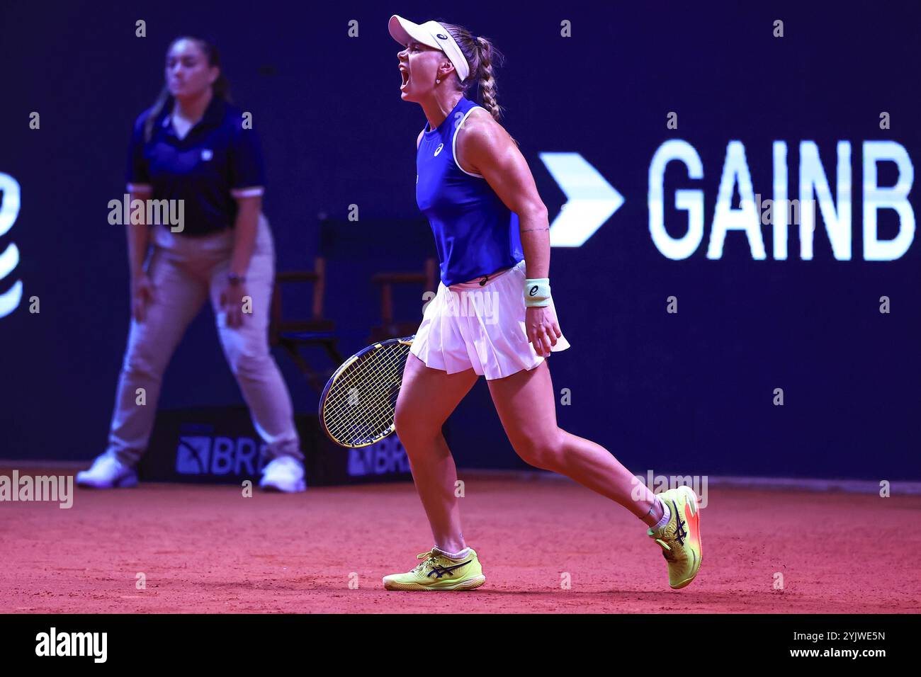 Sao Paulo, Brazil. 15th Nov, 2024. Billie Jean King Cup - Brazil x ...