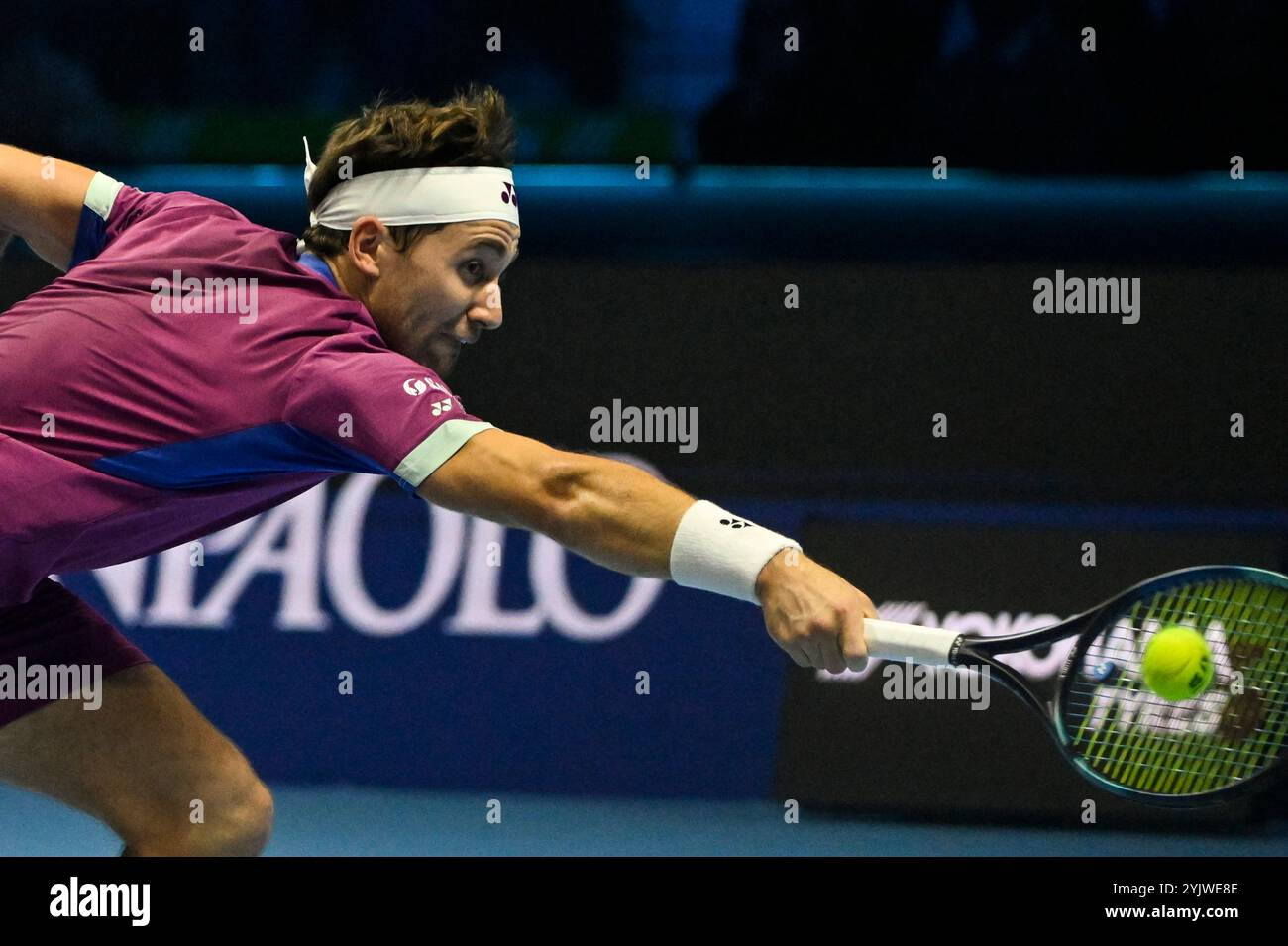 Inalpi Arena, Turin, Italy. 15th Nov, 2024. Nitto ATP Finals 2024 Day 6 ...