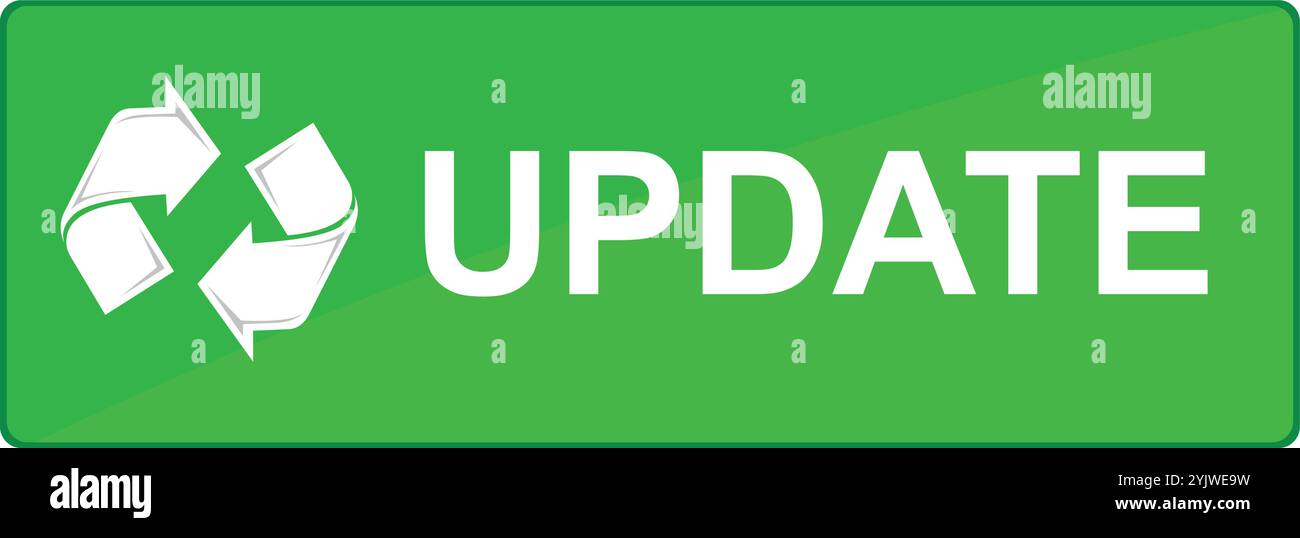 Vector illustration green icon hi-res stock photography and images - Alamy