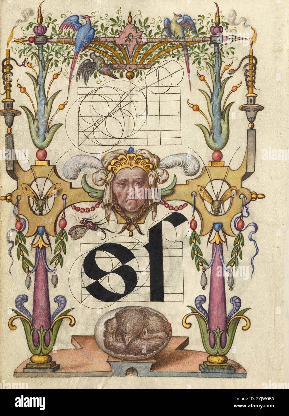 Guide for Constructing the Letter s; Mira calligraphiae monumenta ...