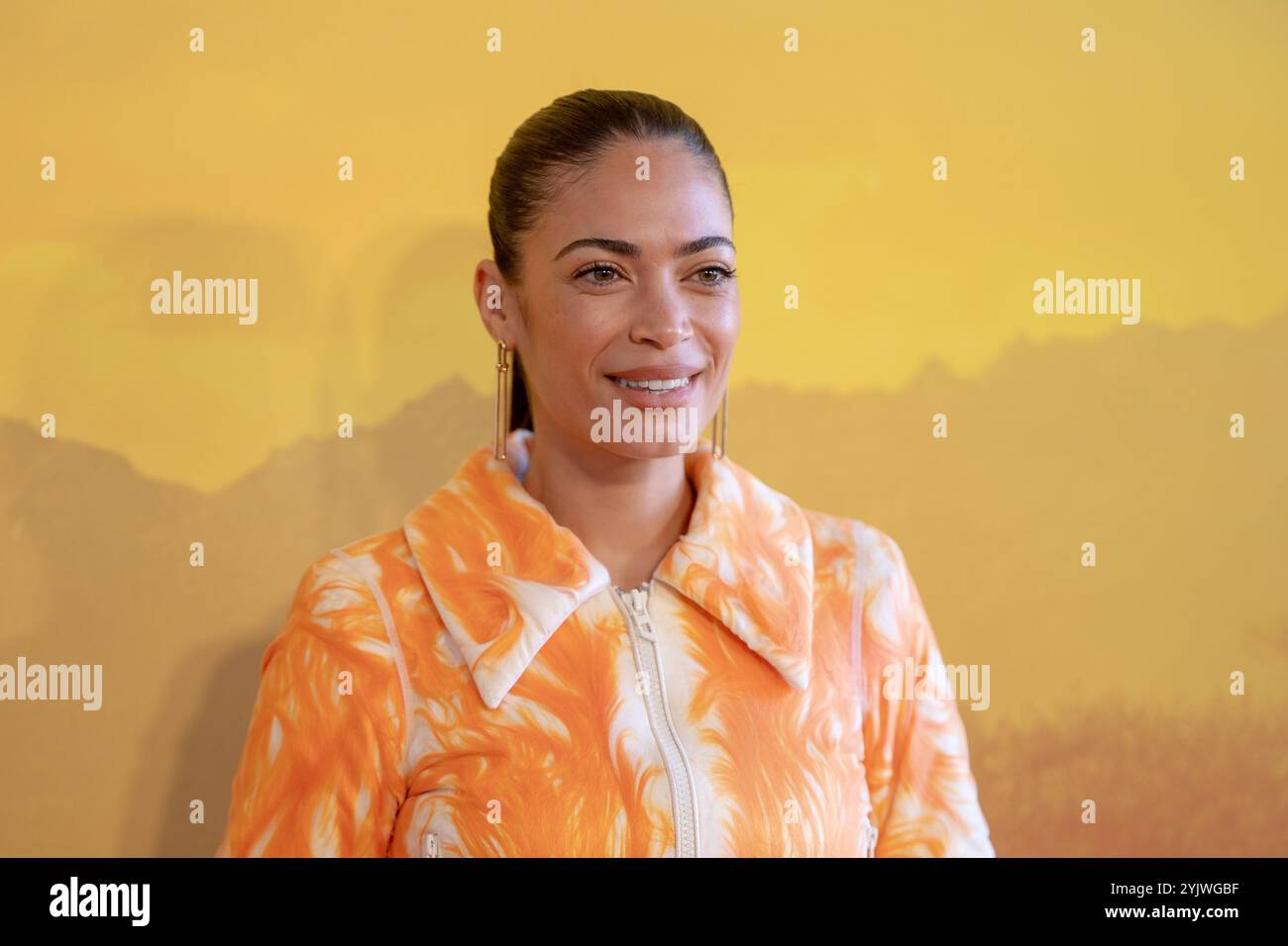 Rome, Italy. 15th Nov, 2024. Singer Elodie attends the ''Mufasa: The ...