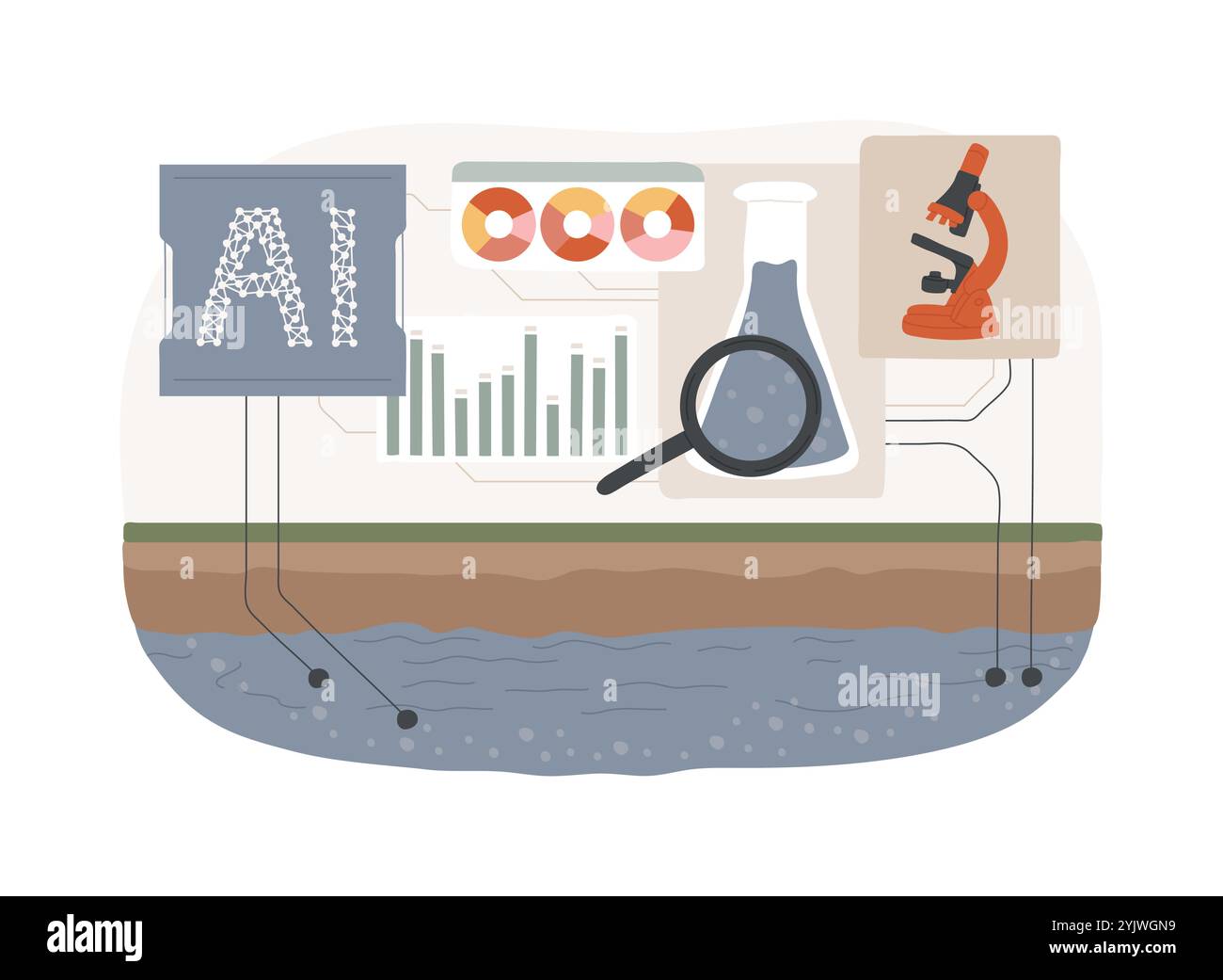 Environmental sensors Stock Vector Images - Alamy