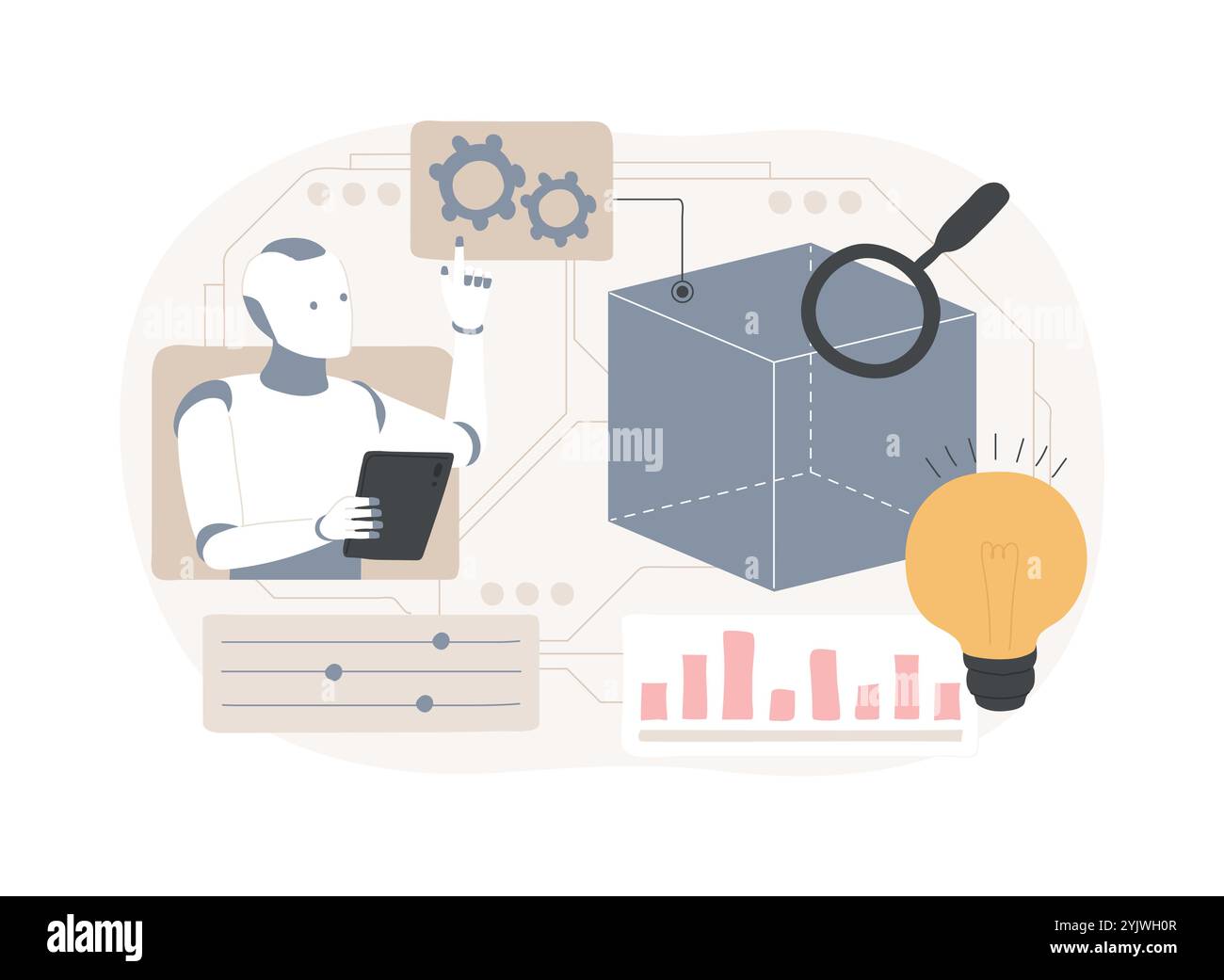 Ai Optimized Prototype Testing Abstract Concept Vector Illustration Stock Vector Image And Art Alamy