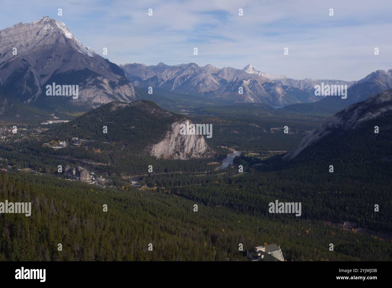 Photo of the Cascade Mountain, Bow Valley, Bow River, Lake Minnewanka ...