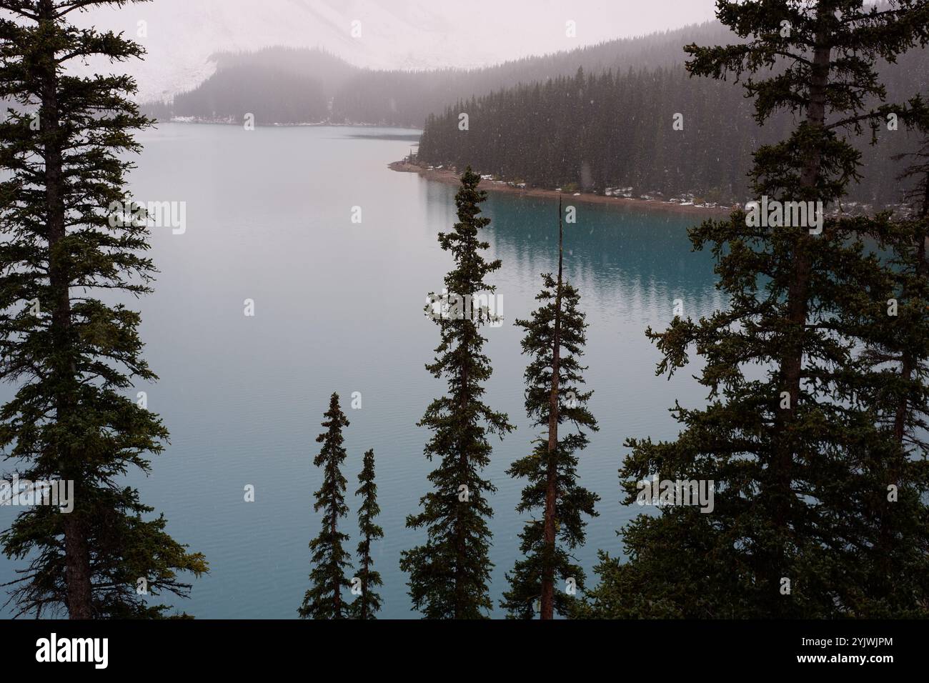 Photo of Moraine Lake situated in the Valley of the Ten Peaks in Banff National Park, Alberta ...