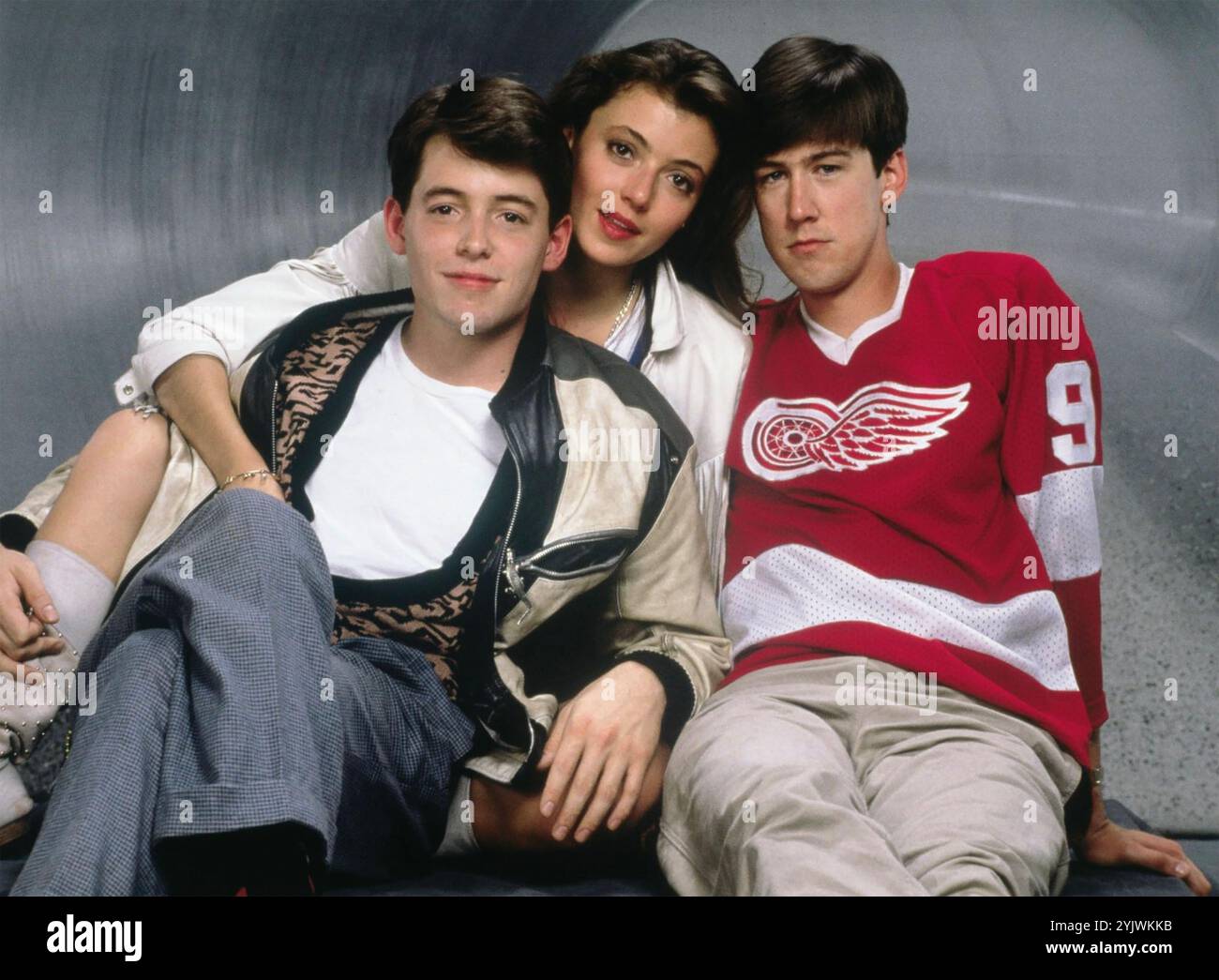 FERRIS BUELLER'S DAY OFF 1986 Paramount Pictures film with from left ...