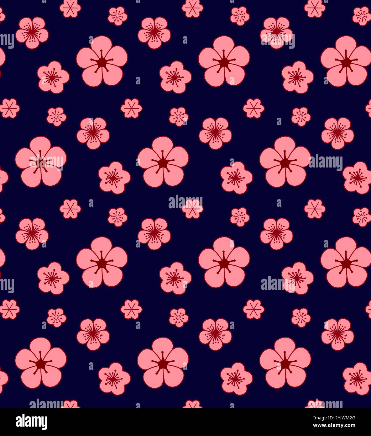 Tiny flowers in spring Stock Vector Images - Alamy