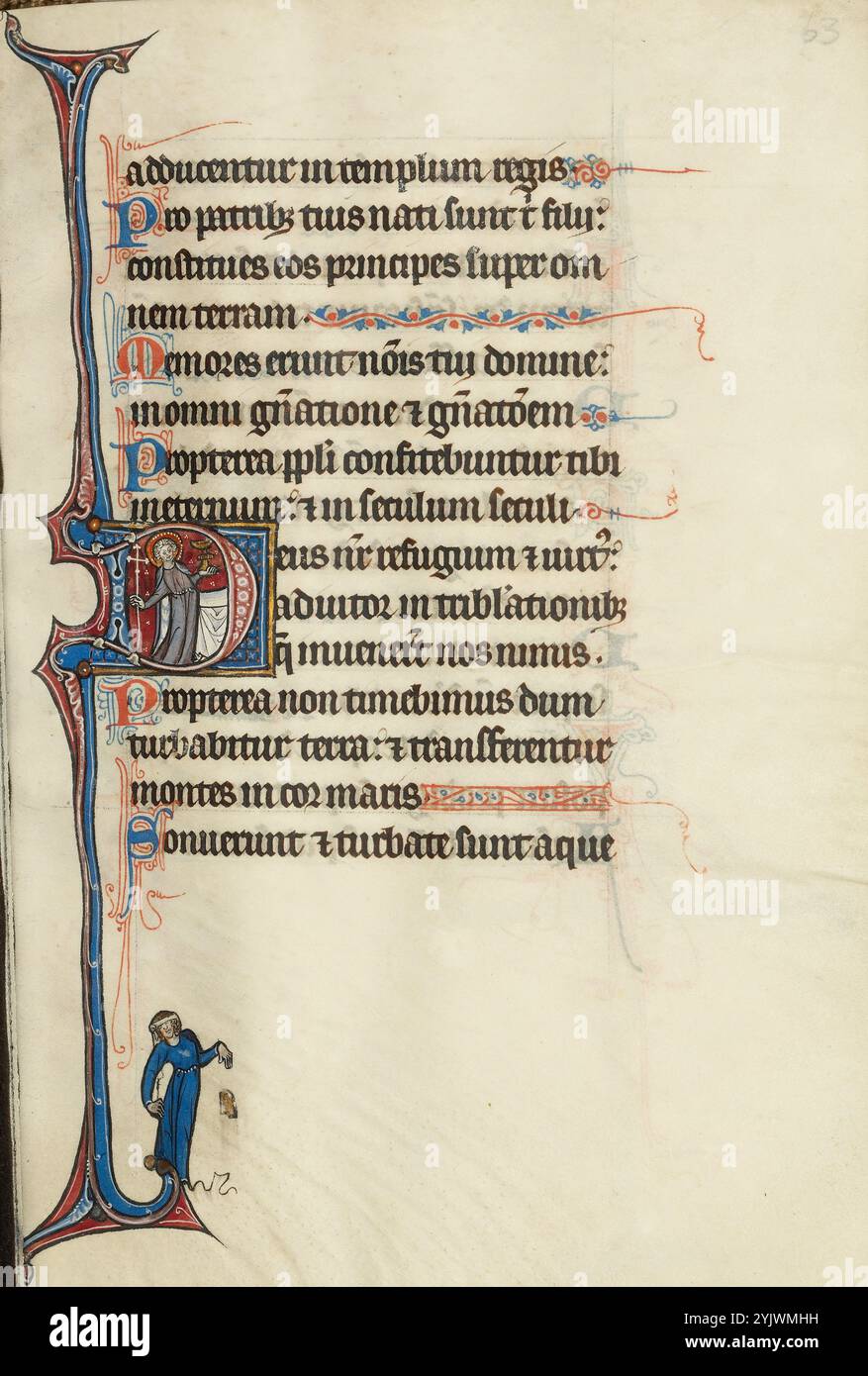 Initial D: Ecclesia Holding a Cross-Staff and a Chalice and Synagoga ...