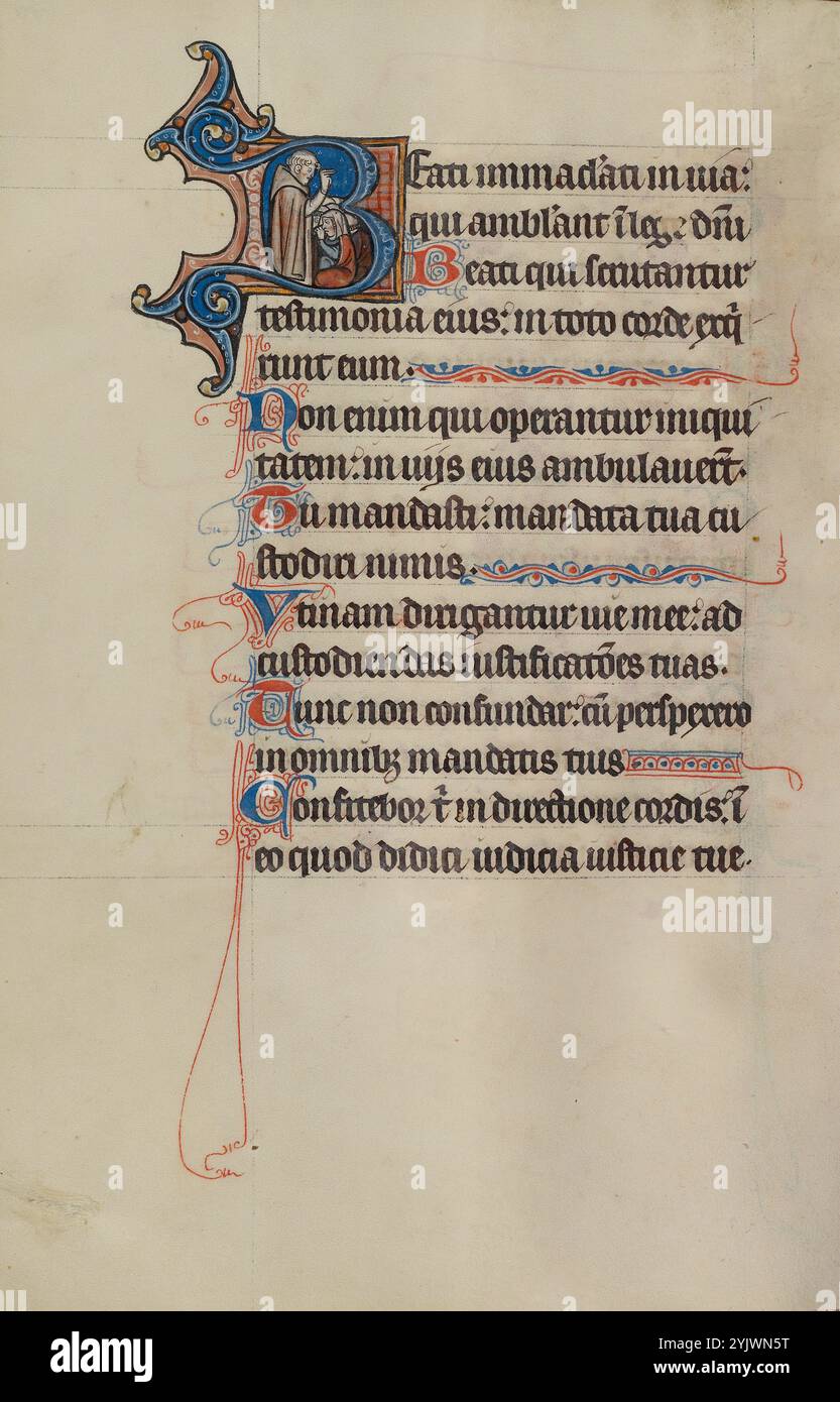 Medieval friar manuscript hi-res stock photography and images - Alamy