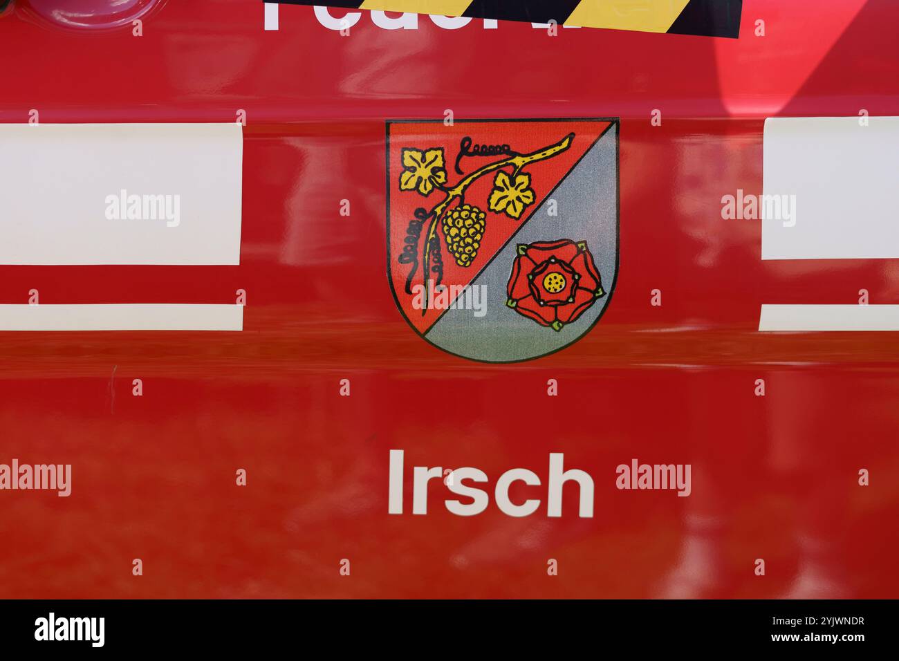 Iserlohn Gruermannscheide, NRW, Germany. 13th of July 2024. Emblem of ...