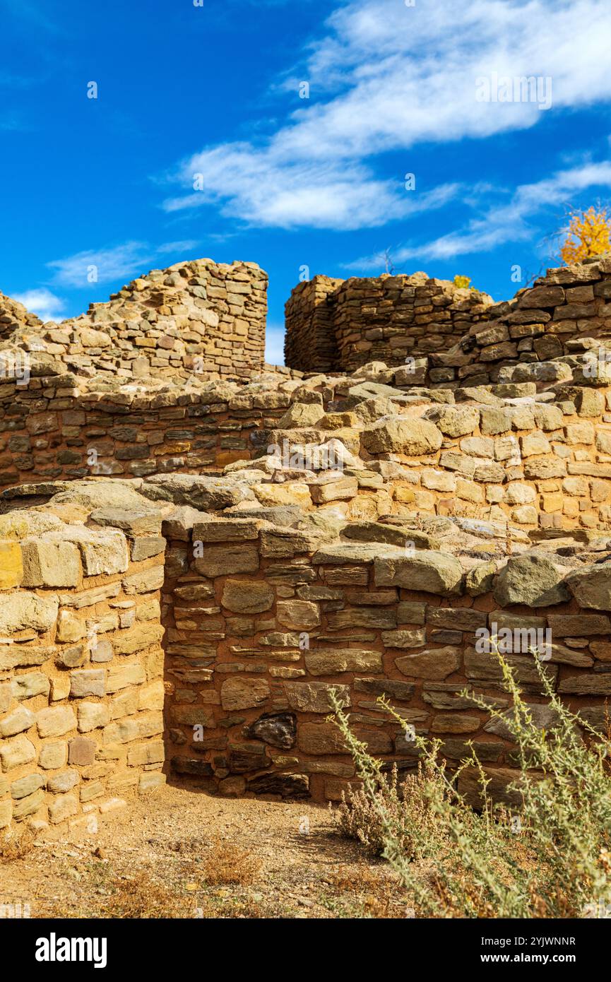 Aztek West; Aztek Ruins National Monument; Aztec; New Mexico; USA Stock ...