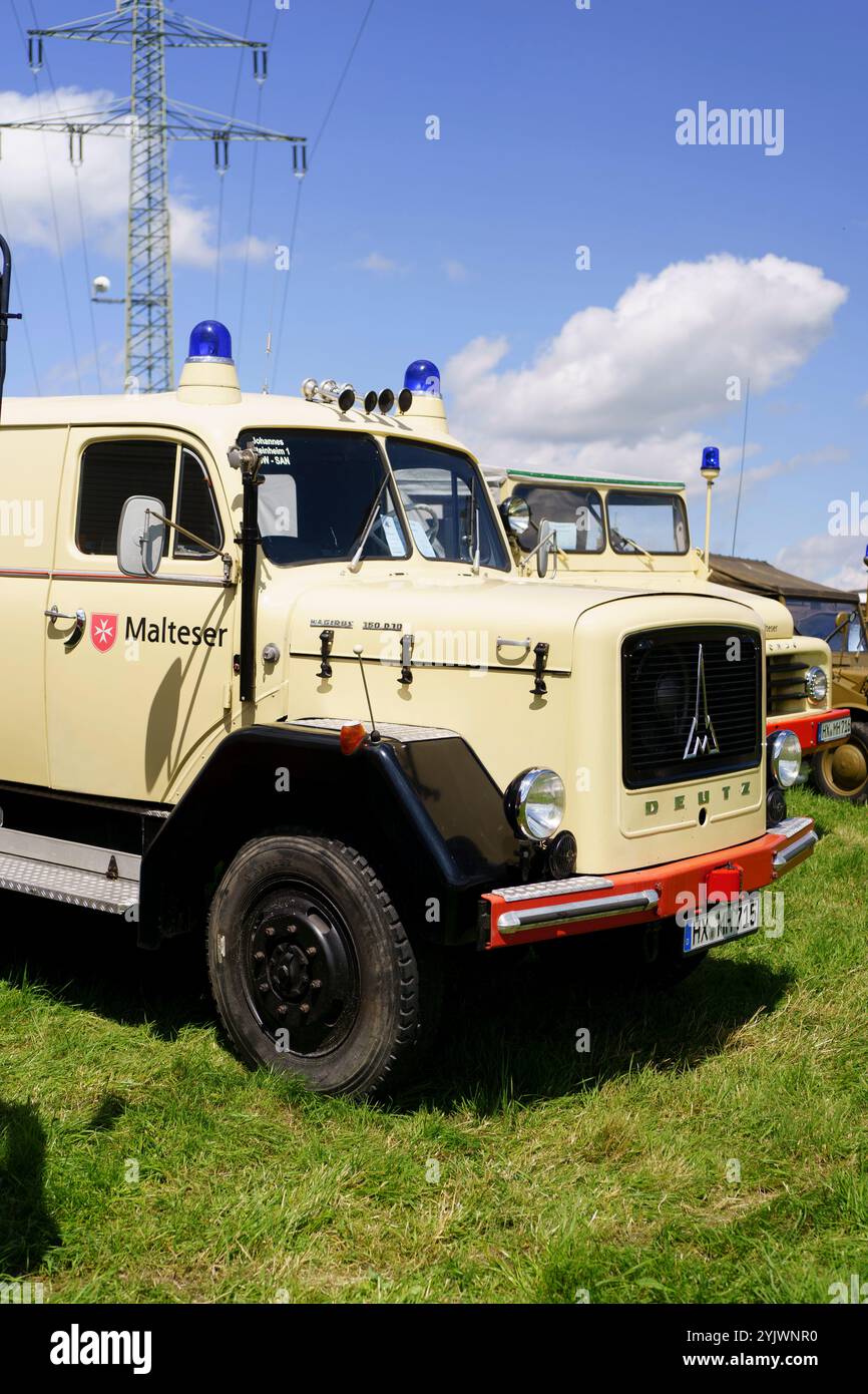 Iserlohn Gruermannscheide, NRW, Germany. 13th of July 2024. Malteser ...