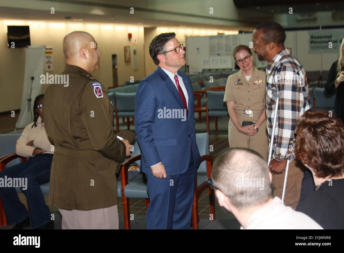 The 56th Speaker of the U.S. House of Representatives Mike Johnson ...