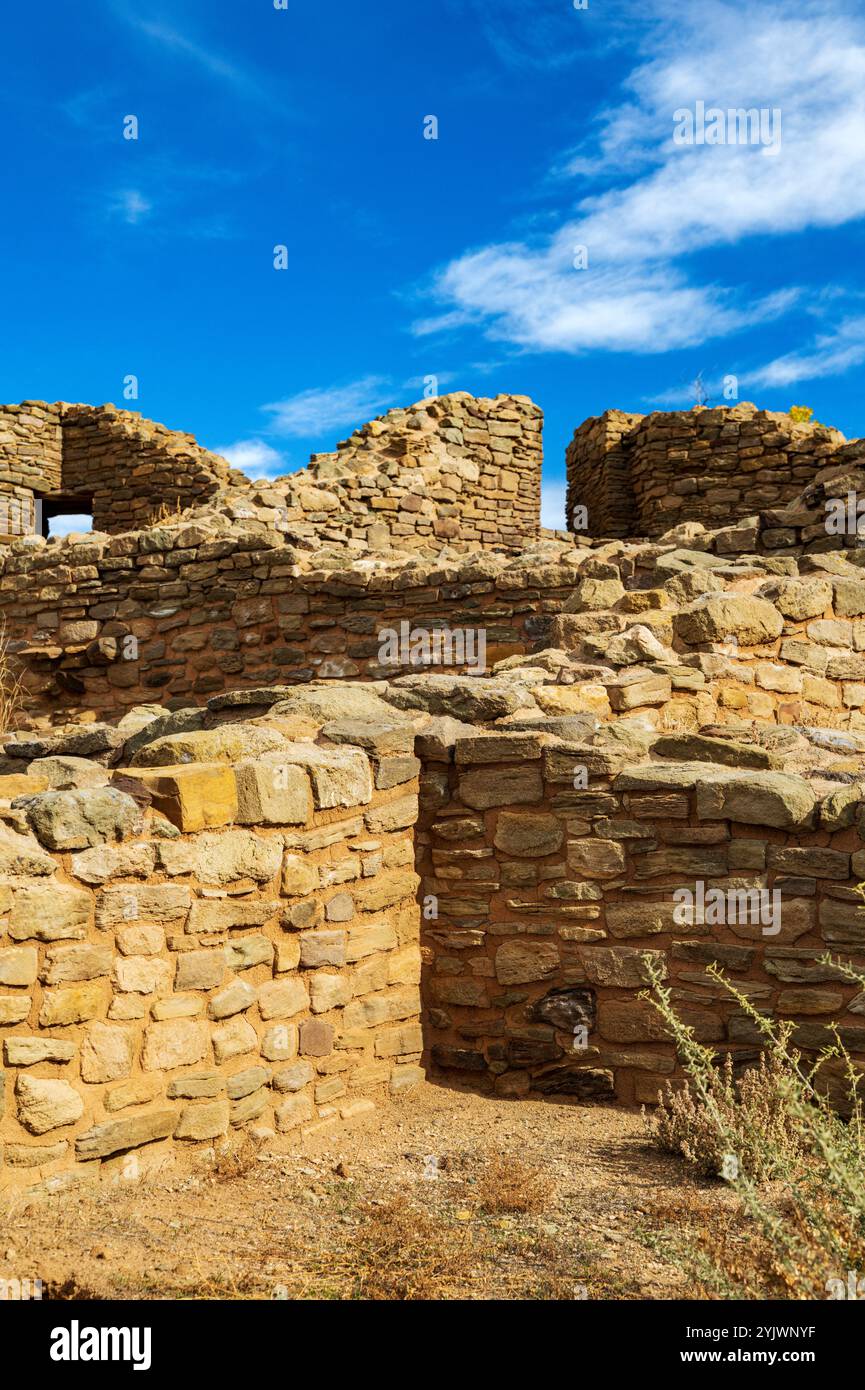 Aztek West; Aztek Ruins National Monument; Aztec; New Mexico; USA Stock ...
