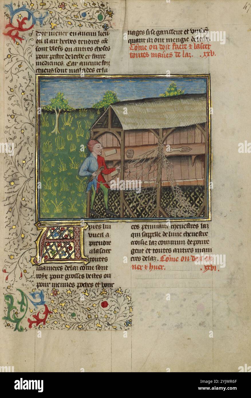 Book making medieval manuscript hi-res stock photography and images - Alamy